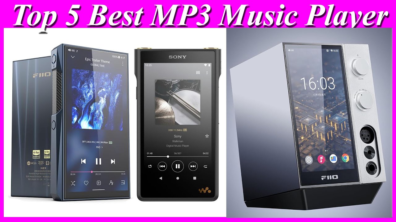 Top 5 Best MP3 Music Player | You Can Buy it - YouTube