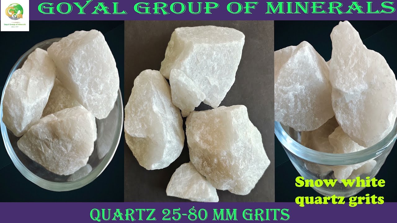 Quartz Grits 25-80 MM /Snow White Quartz Grits I Newai, Tonk ,Rajasthan ...