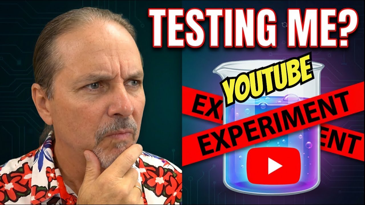 YouTube Is Testing Me… Are They Testing You Too? - YouTube