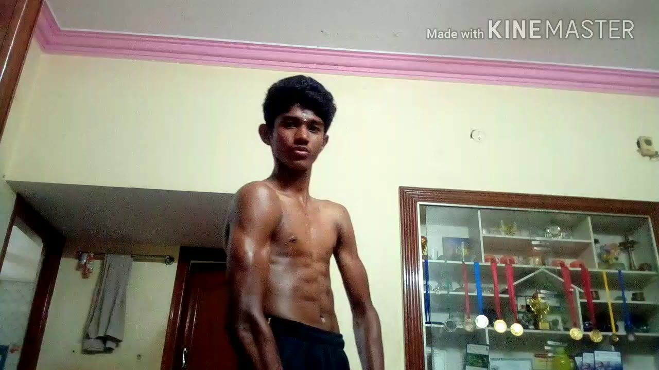 Young indian bodybuilder - YouTube