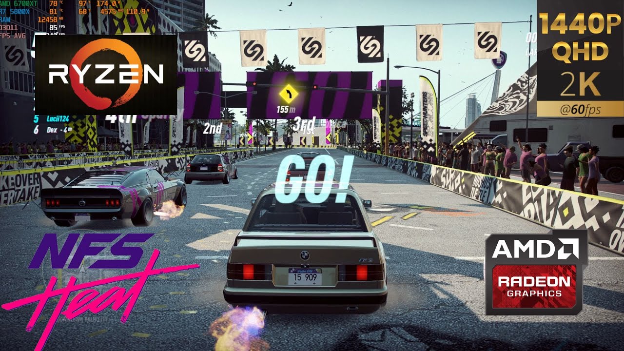 Need For Speed HEAT | Ultra Graphics | RX 6700XT | RYZEN 7 5800X - YouTube