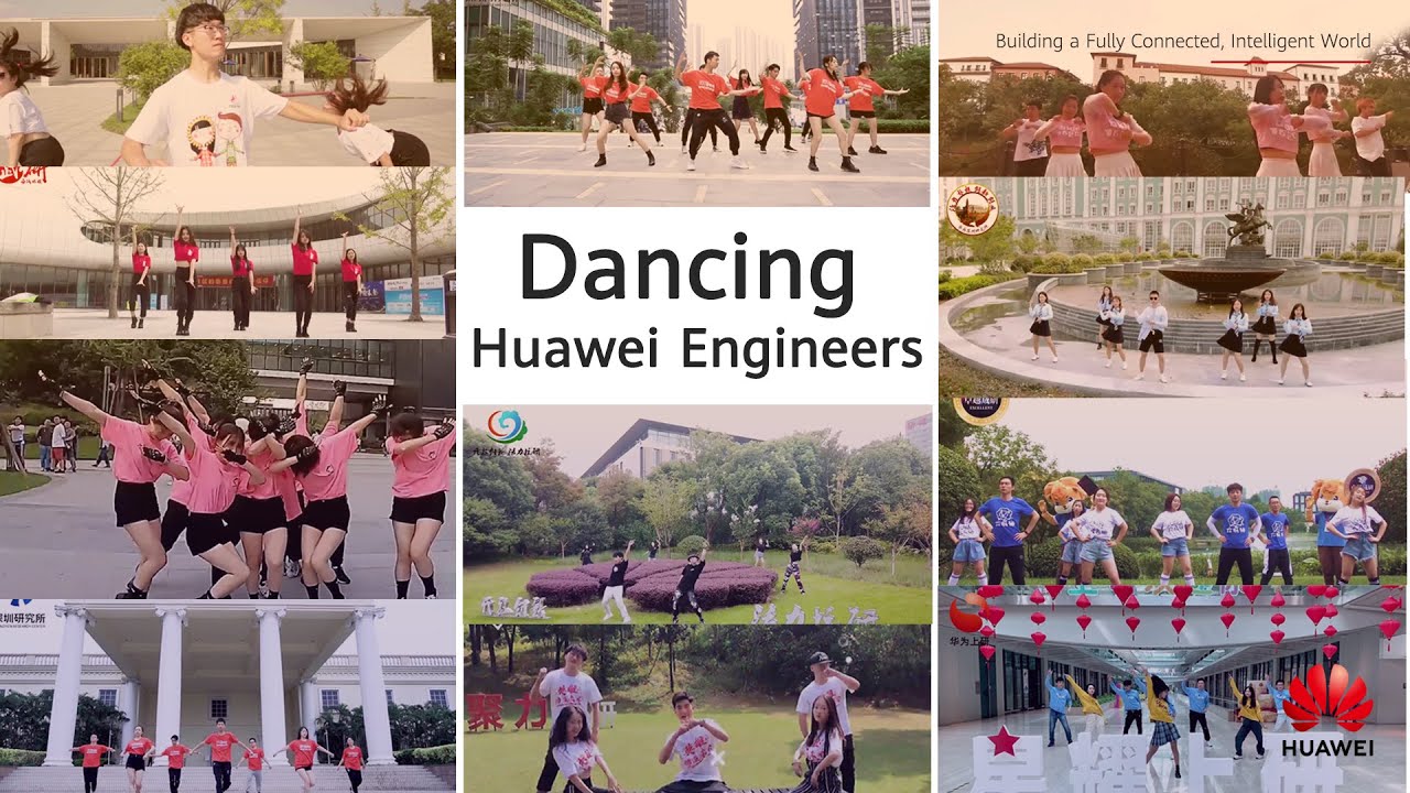 Dancing Huawei Engineers - YouTube