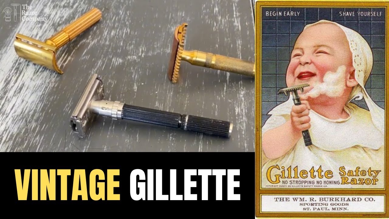 Introduction to Vintage Gillette Razors - YouTube