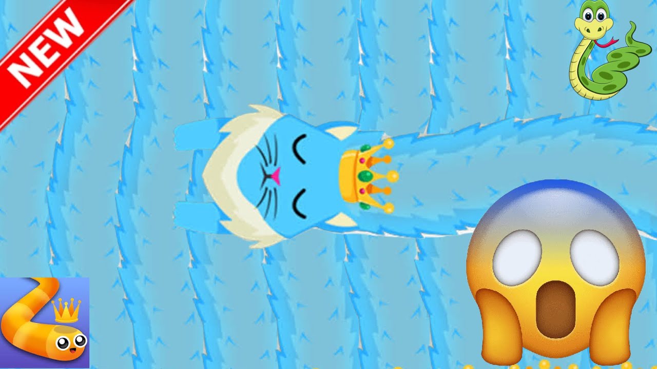 Slither.io Game 🐍 King Cozy Snake vs 10000000+ Snake In Lobby | New ...