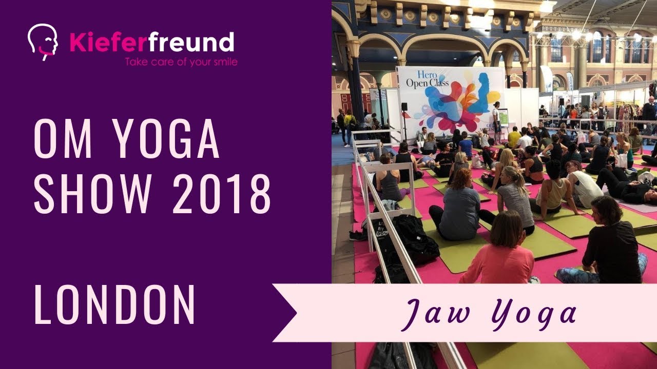 Jaw Yoga at OM Yoga Show in London 2018 - YouTube