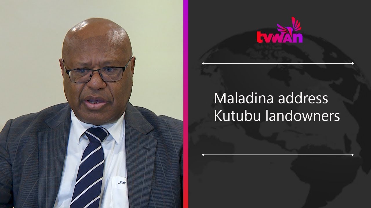 Maladina addresses Kutubu Los - YouTube