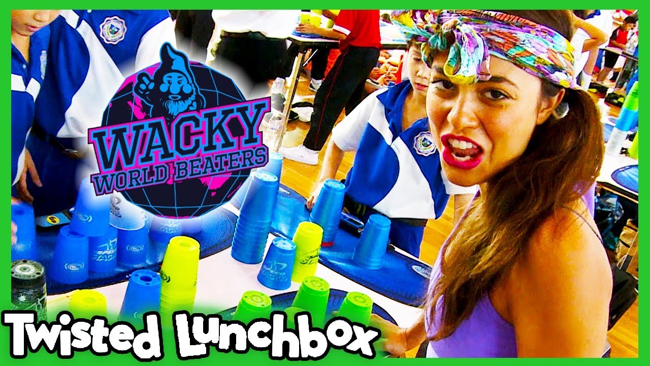 World Cup Stacking Competition!! (Thailand) - YouTube