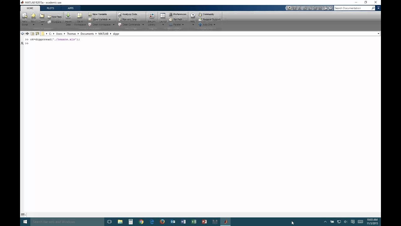 DIPPR MATLAB Function Suite - dipprread - YouTube