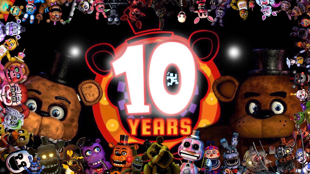10 YEARS AT FREDDY’S - THE ULTIMATE SKIT [PART 1] (FNAF 10 Year ...