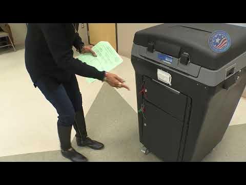 Opening & Closing Procedures for DS200 Voting Machine - YouTube