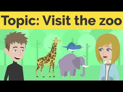 English Practice - Visit the ZOO | English Speaking & Listening # ...
