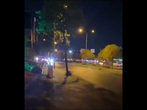 Şehit Polis Hakan Telli'nin mesai arkadaşlarından duygusal konvoy...