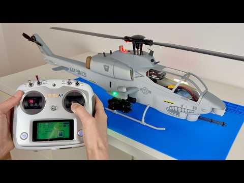 AH-1W Super Cobra Helicopter 🫡 | Unboxing, Assembly & Test Flights | Roban | Stirlingkit