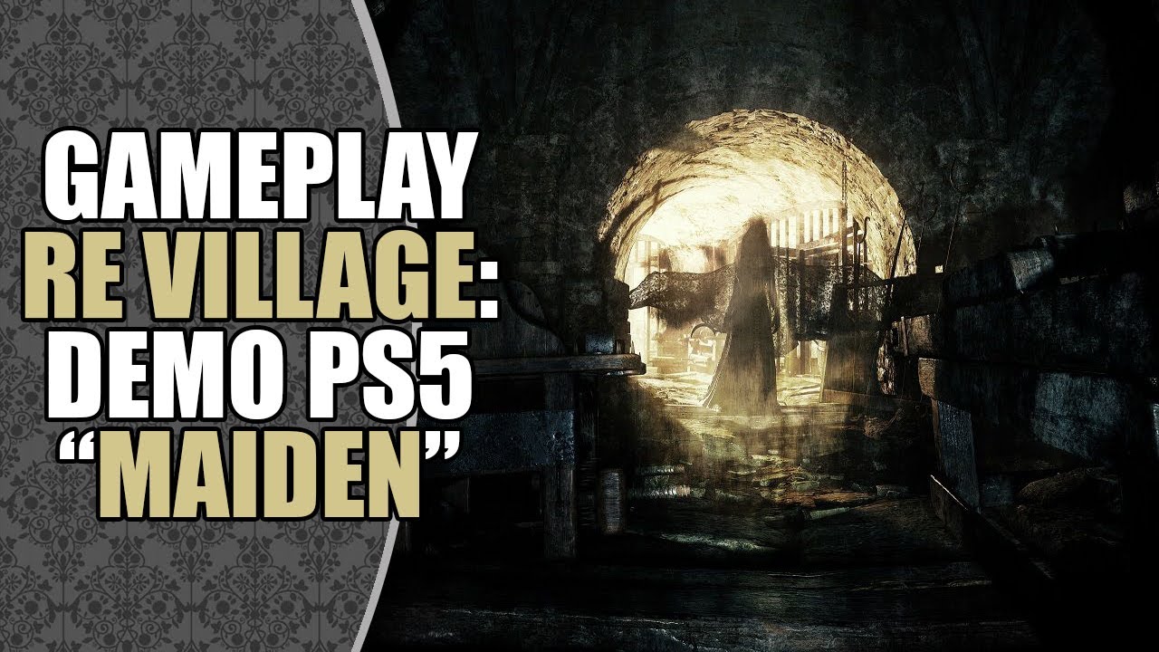RESIDENT EVIL VILLAGE: Conferindo a DEMO "MAIDEN"(Playstation 5) - YouTube
