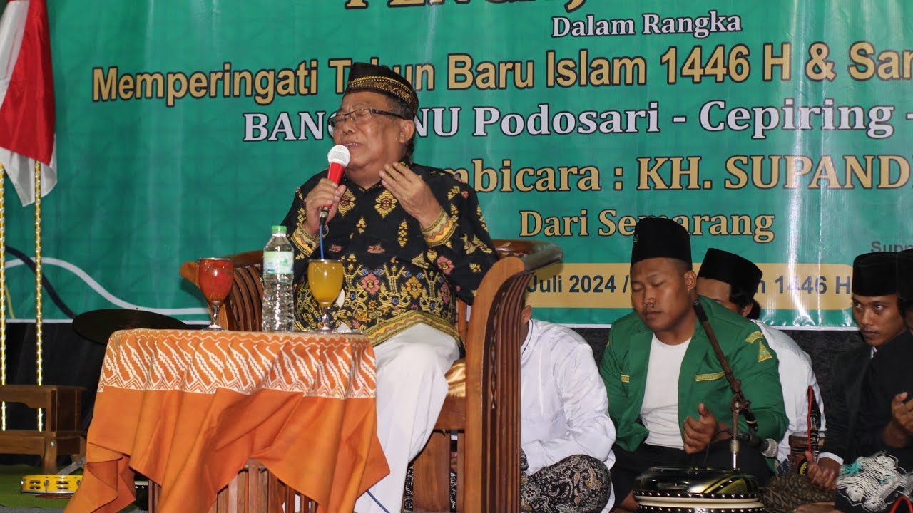 Pengajian Umum bersama KH Supandi dari Semarang || BANOM NU PODOSARI ...