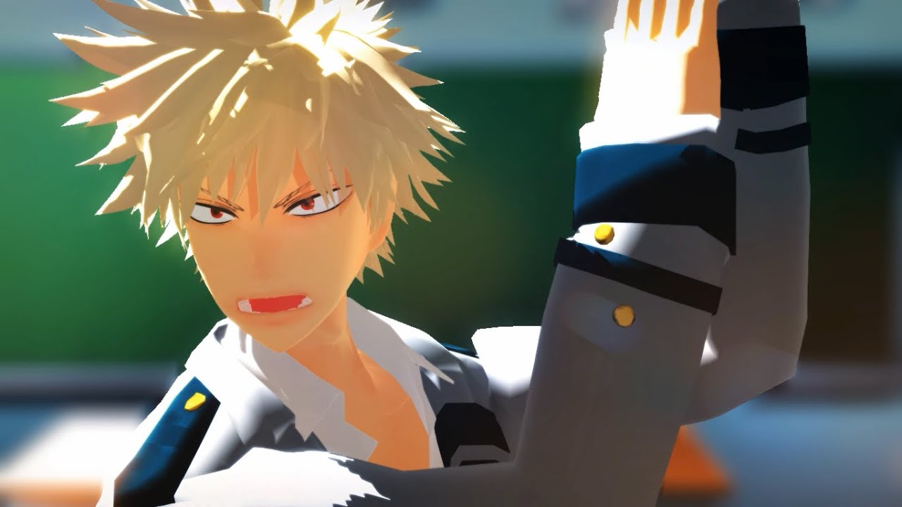 【MMD BNHA / MMD ヒロアカ】 Bakugou Sings Renai Circulation - YouTube