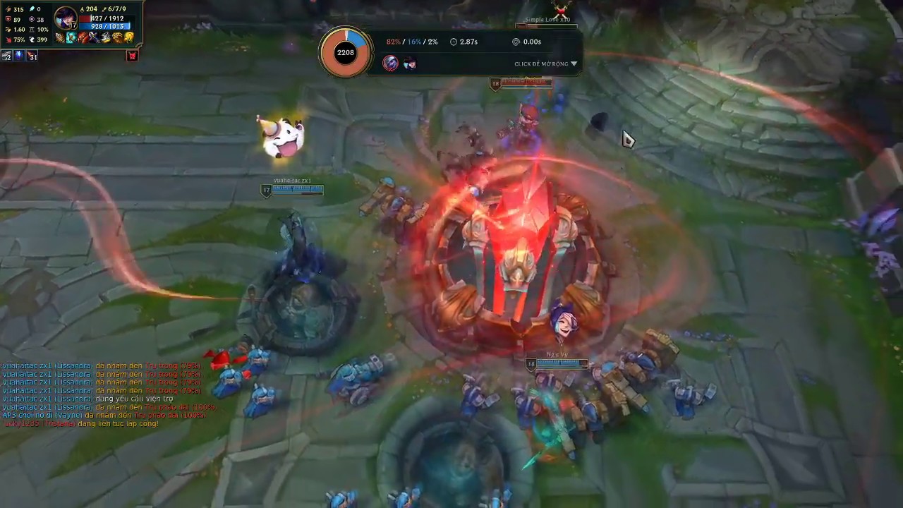 volibear tank chống chịu sác thương cho dồng dội quá trâu bò - YouTube