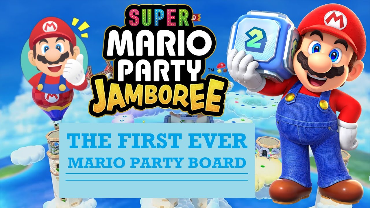 The first ever Mario Party board... - YouTube