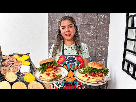 Hamburguesas Especiales al Carbón | Receta Completa para Negocio