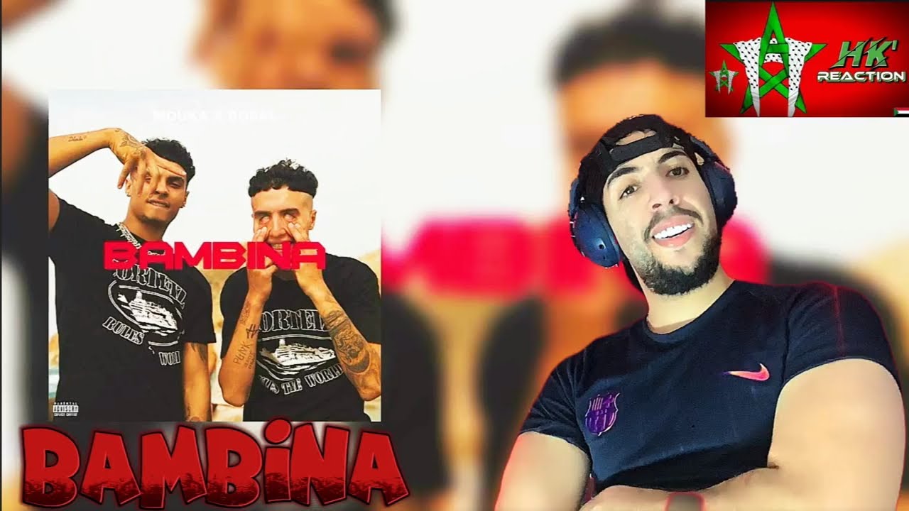 @Mouka._ x @bo9al Bambina (Official Music Video) Hk' Reaction - YouTube