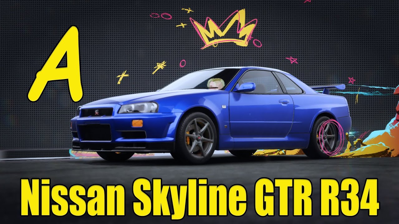 Need For Speed Unbound Nissan Skyline GT-R V-spec R34 Build A Class ...