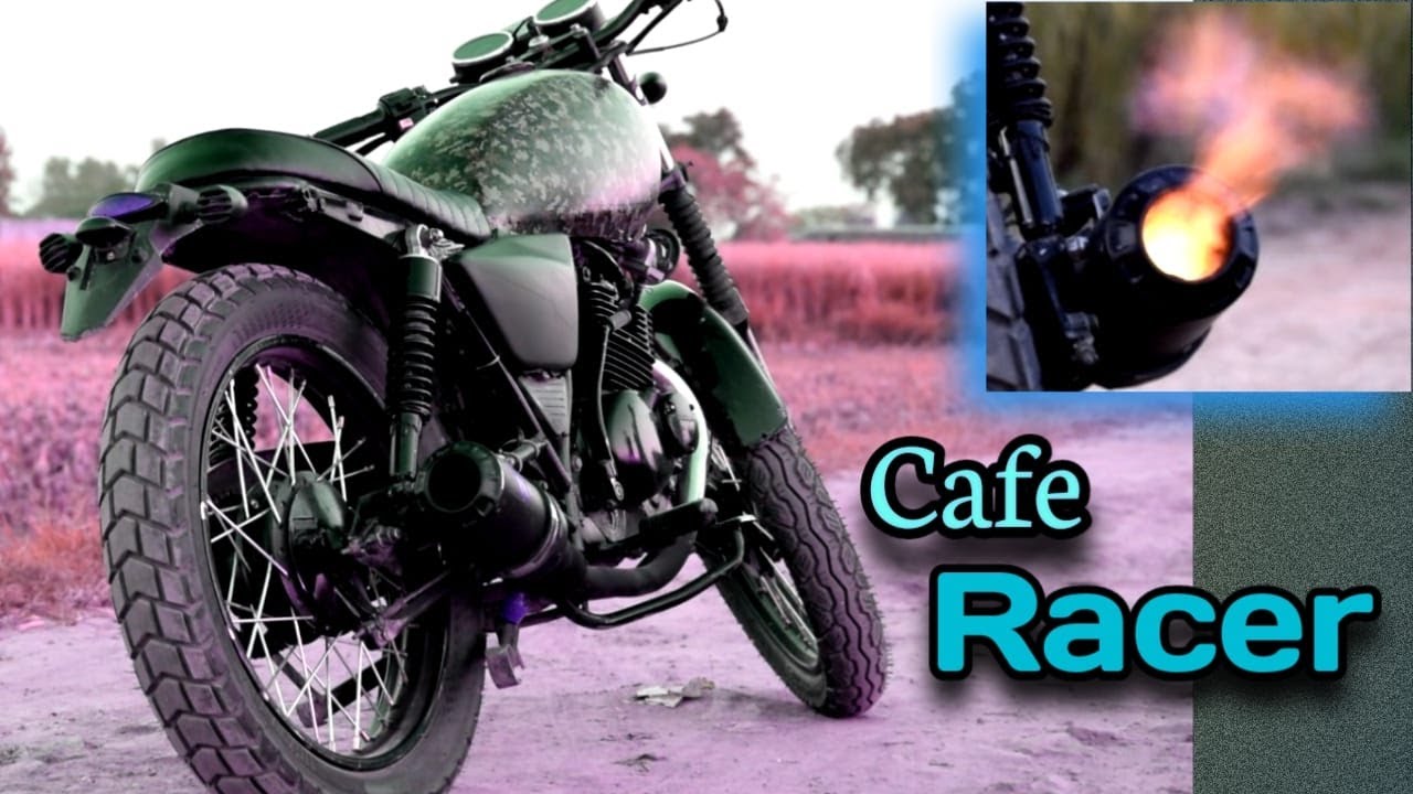 Cafe Racer | Gs Suzuki 150 into Cafe Racer | Bike Modification | Bike ...