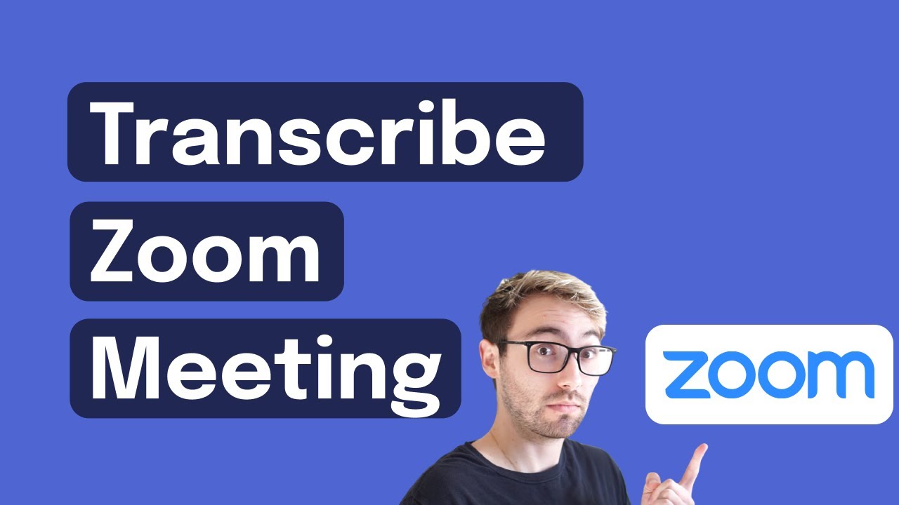 How to Transcribe and Add Subtitles to a Zoom Recording - YouTube