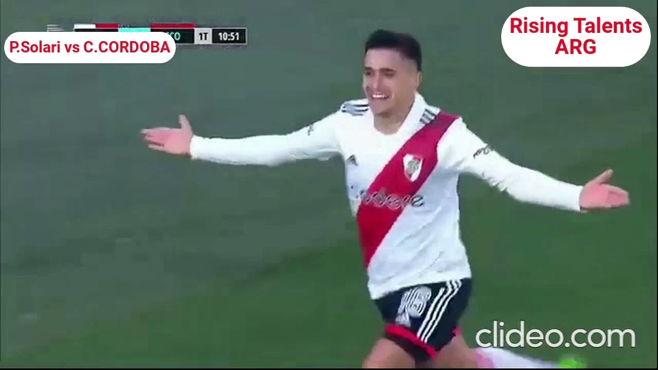 Pablo Solari (River) VS Central Córdoba #torneobinance Fecha 16 - YouTube