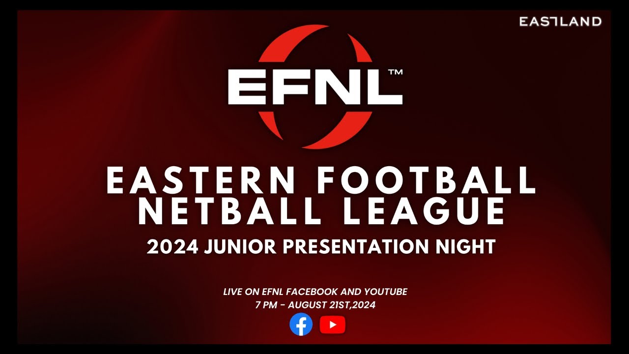 2024 EFNL Junior Presentation Night - YouTube