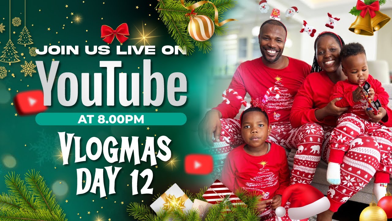 VLOGMAS LIVE || VLOGMAS DAY 12 - YouTube