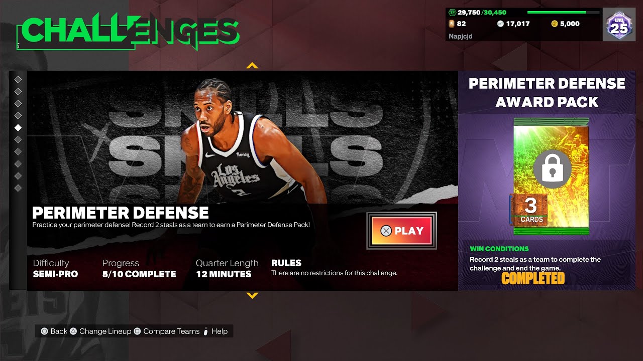 NBA 2K23 MyTEAM Skills Challenges - Basketball Fundamentals: Perimeter ...