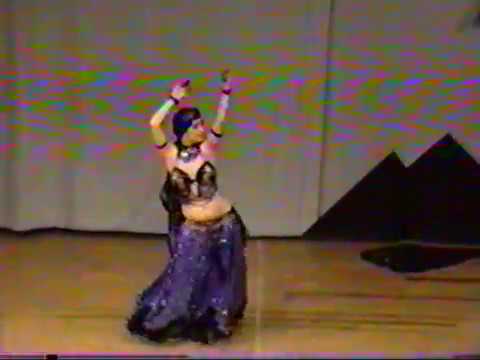 Zahirah, 1995 Belly Dancer of the Year Finals