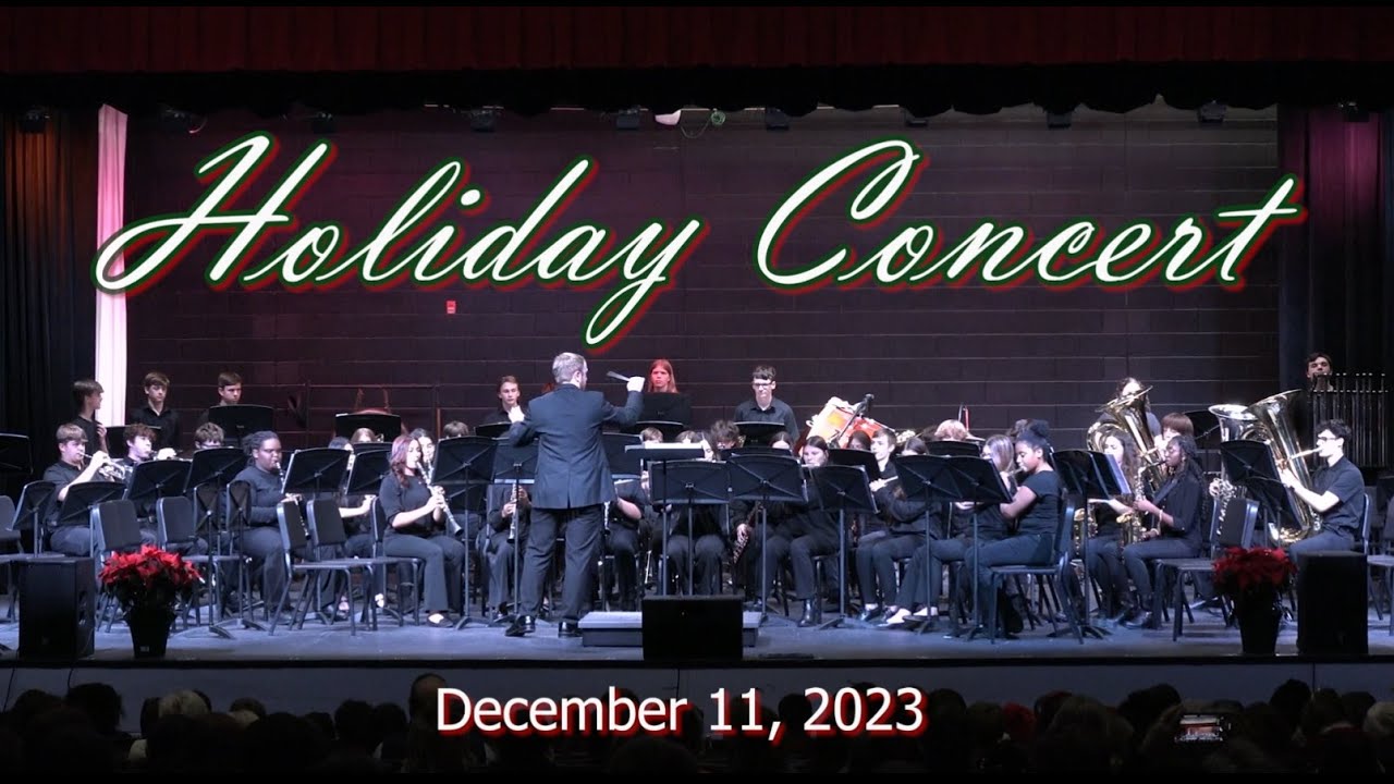 MCHS & MCMS Holiday Concert 2023 - YouTube