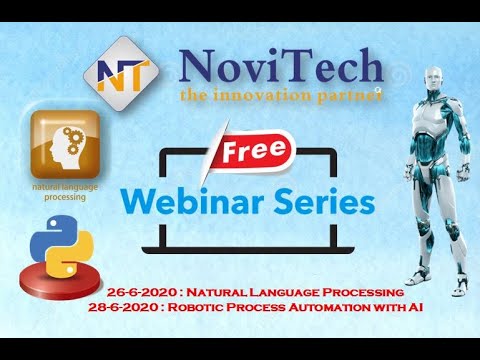 Webinar on Natural Language Processing - NoviTech - YouTube