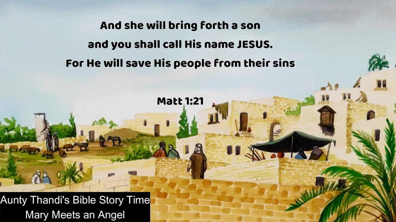 For Kids-Angel Gabriel Visits Mary - YouTube