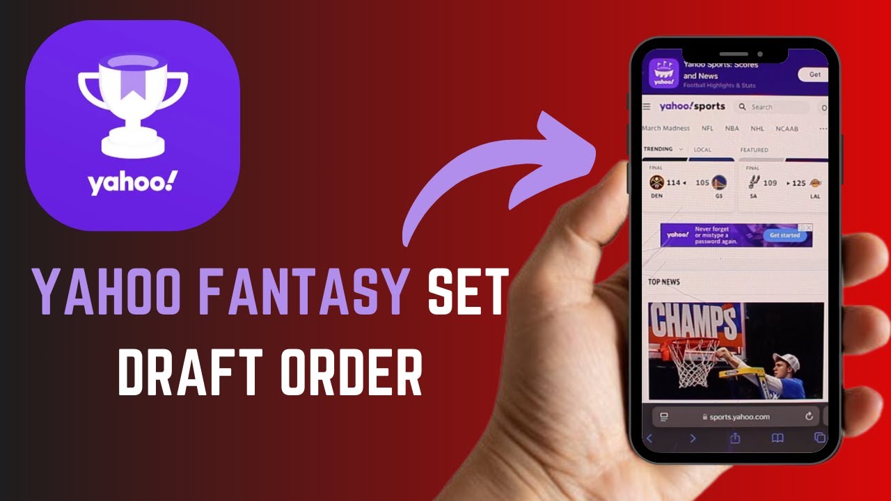 How to Customize and Set the Draft Order in Yahoo Fantasy - Here's How ...