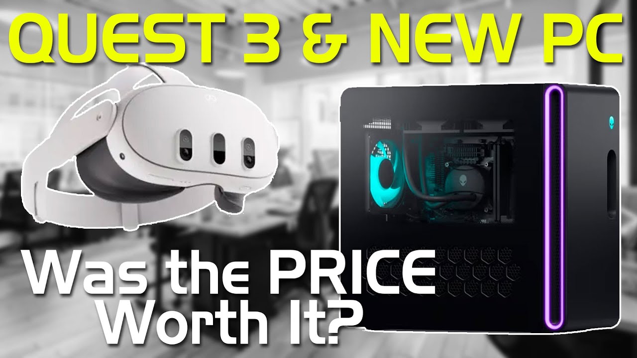 NEW Virtual reality PC with Quest 3 - reveal and tests - was it a ...