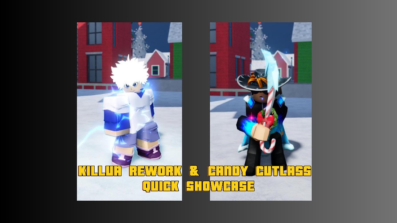 Killua Rework & Candy Cutlass Rework Showcase [AUT] - YouTube