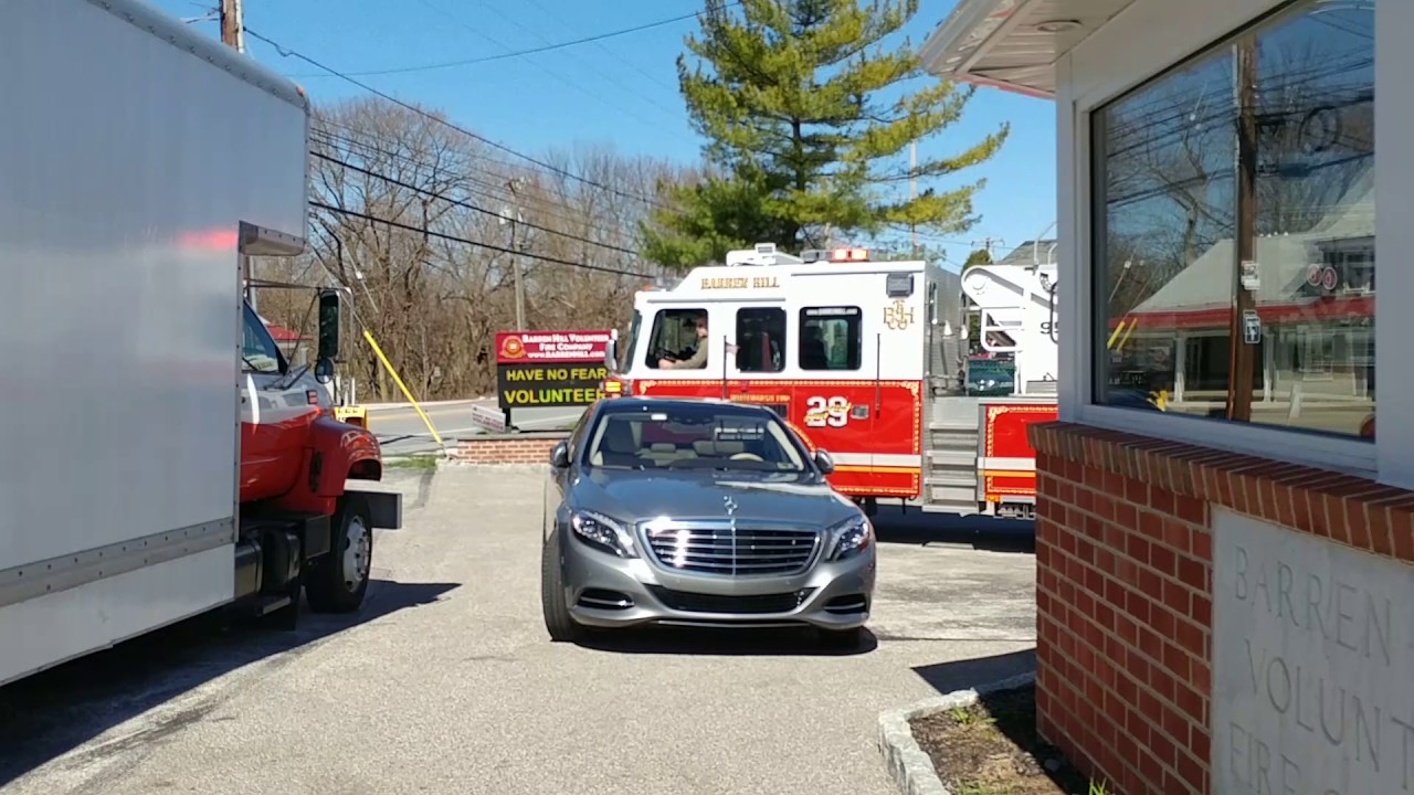 Barren Hill Tower 29 Responding to a Fire Alarm - YouTube