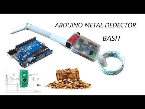 BASİT METAL DEDEKTÖR YAPIMI - SIMPLE METAL DETECTOR MAKING - ARDUINO