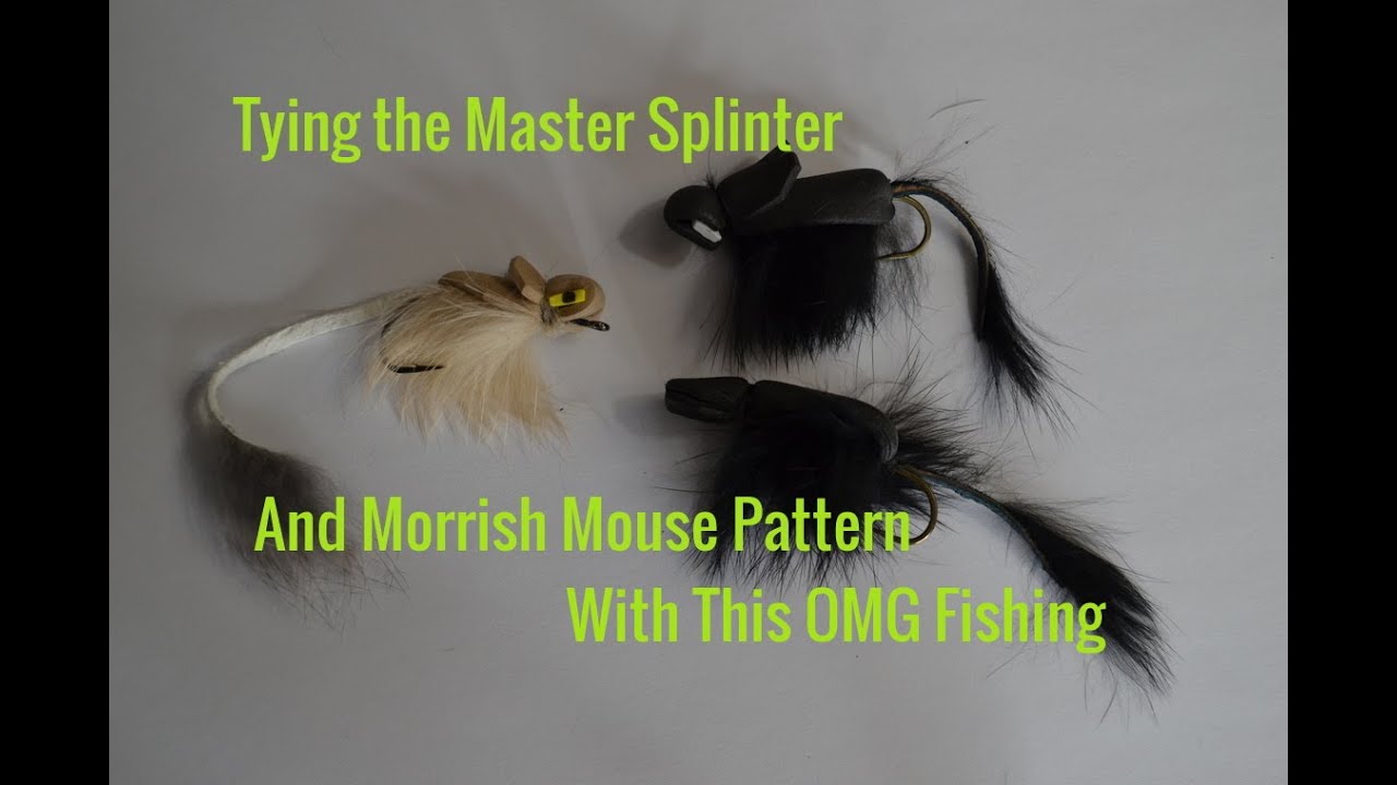 Fly Tying Made Easy Mouse Patterns Flies With This OMG Fishing - YouTube