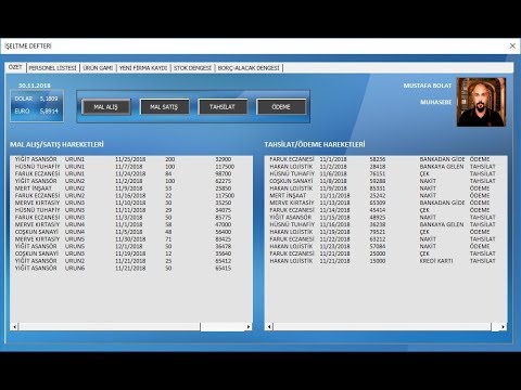 Excel Userform Eğitimi(Access Veri Tabanlı)