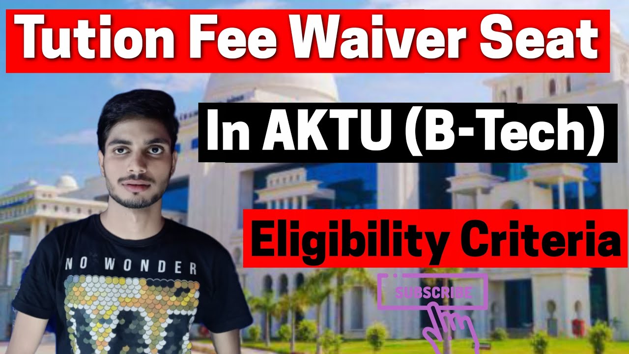 Eligibility Criteria of TFW In UPCET2021|Advantage Of TFW Seat In AKTU ...