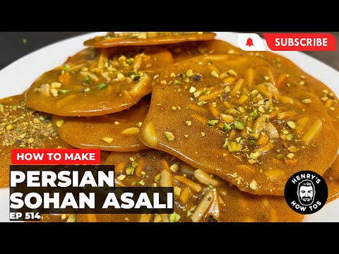 How To Make Persian Sohan Asali | Ep 514 - YouTube