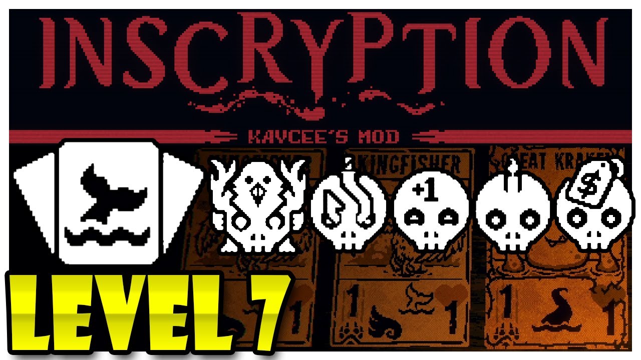KAYCEE'S MOD (INSCRYPTION): Clearing Challenge Level 7 | Inscryption ...