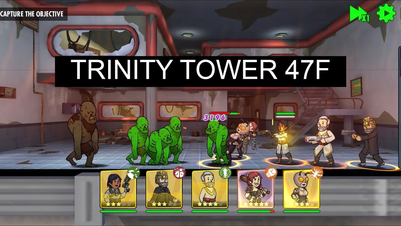 [Fallout Shelter Online] Trinity Tower 47F - YouTube