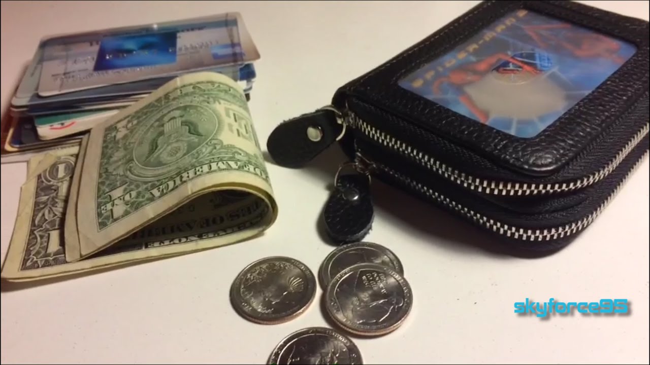 Kinzd Accordion RFID Blocking Leather Wallet Unboxing & Review - YouTube