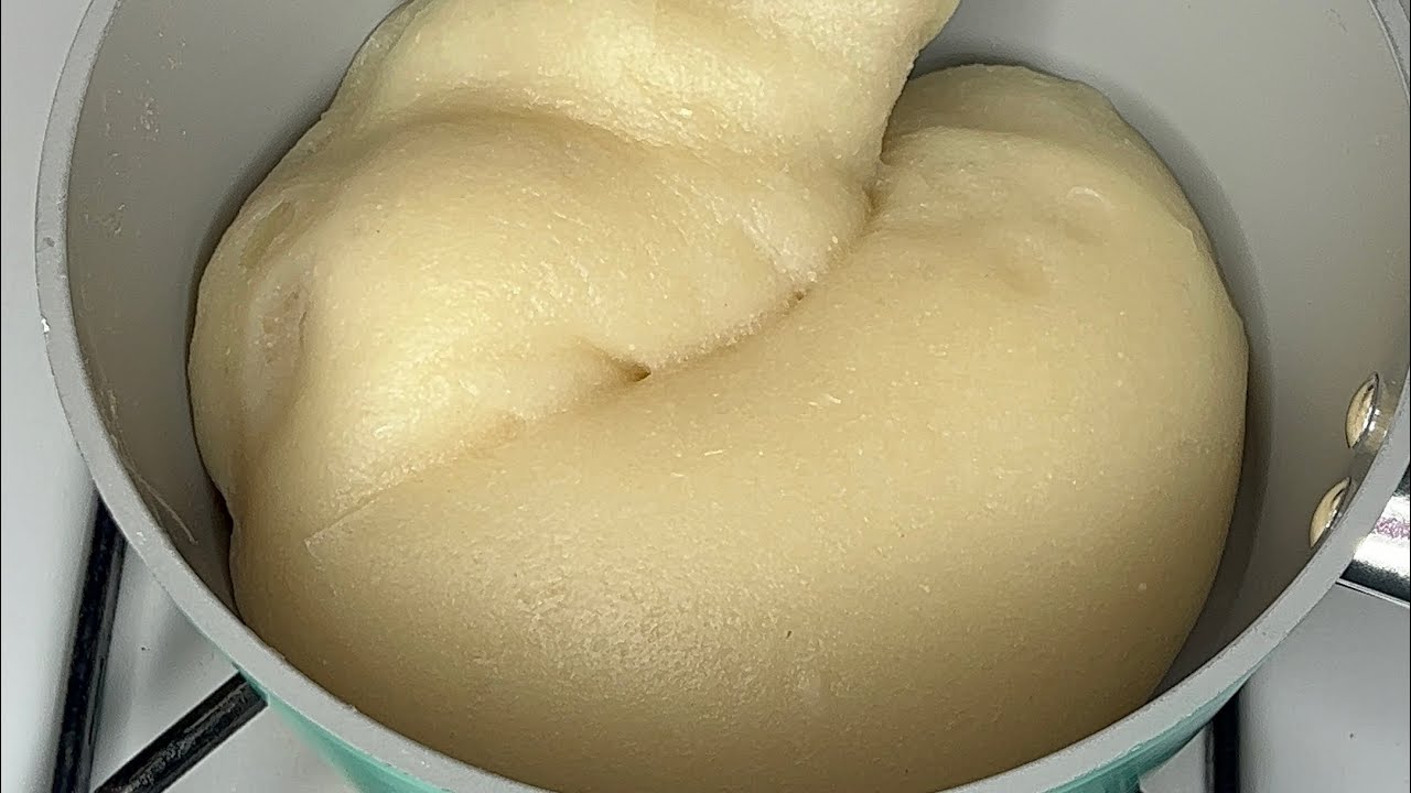 How to make Fufu from scratch - YouTube