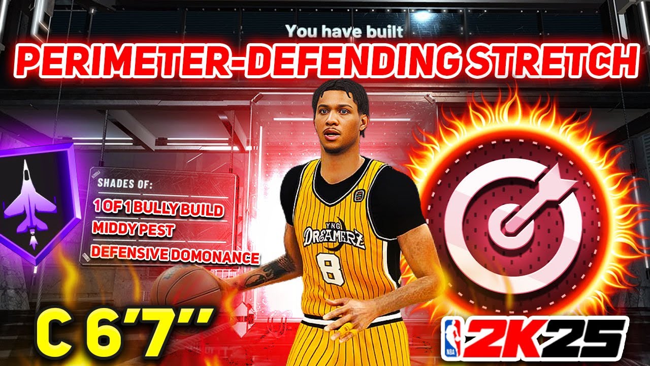 How To Make a “PERIMETER DEFENDING STRETCH” Build in NBA 2K25! The ...