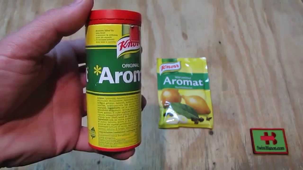 knorr aromat - swiss spice - YouTube
